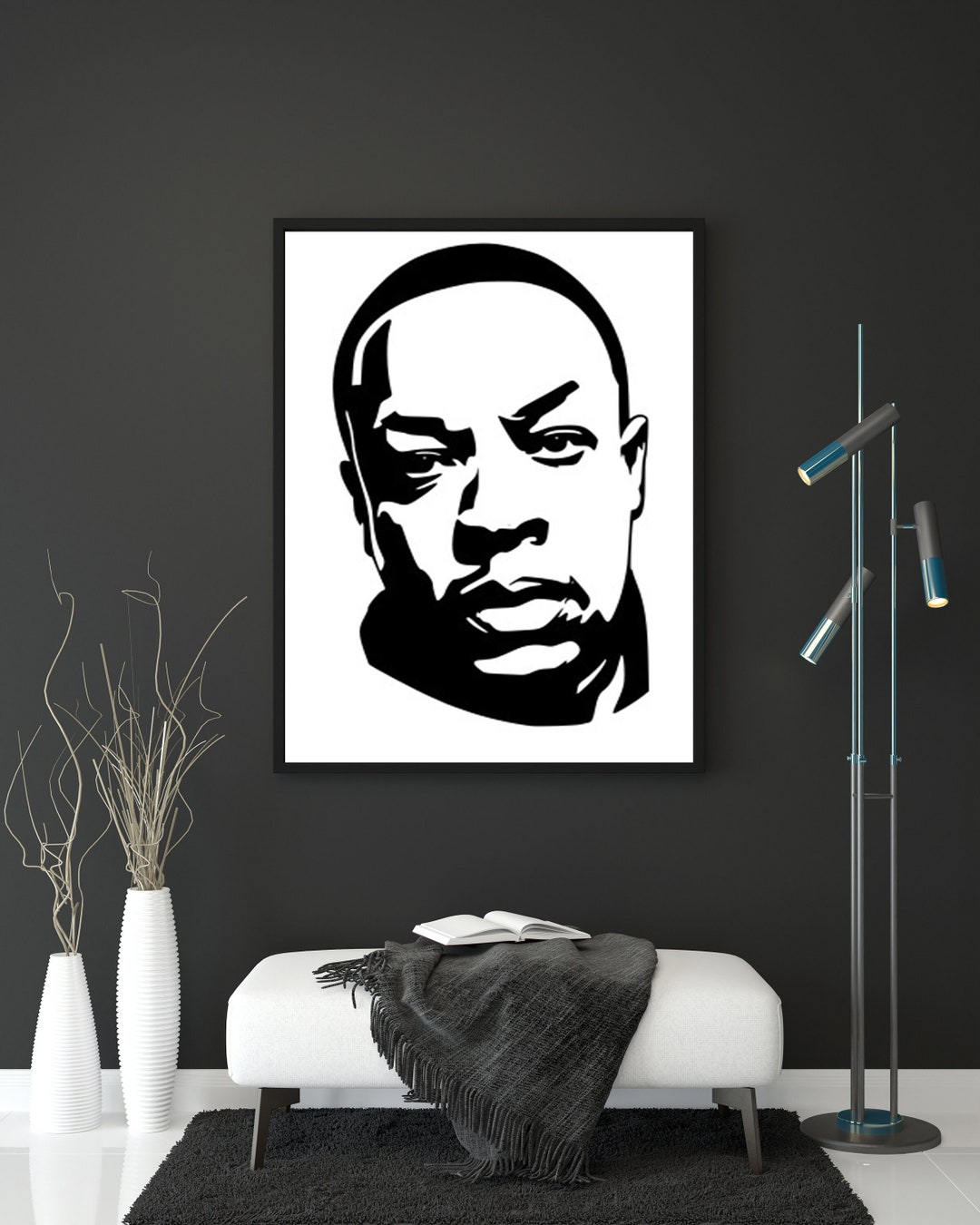 Dr Dre Clipart Vector Graphics Digital Download Cut Ready Files CNC ...