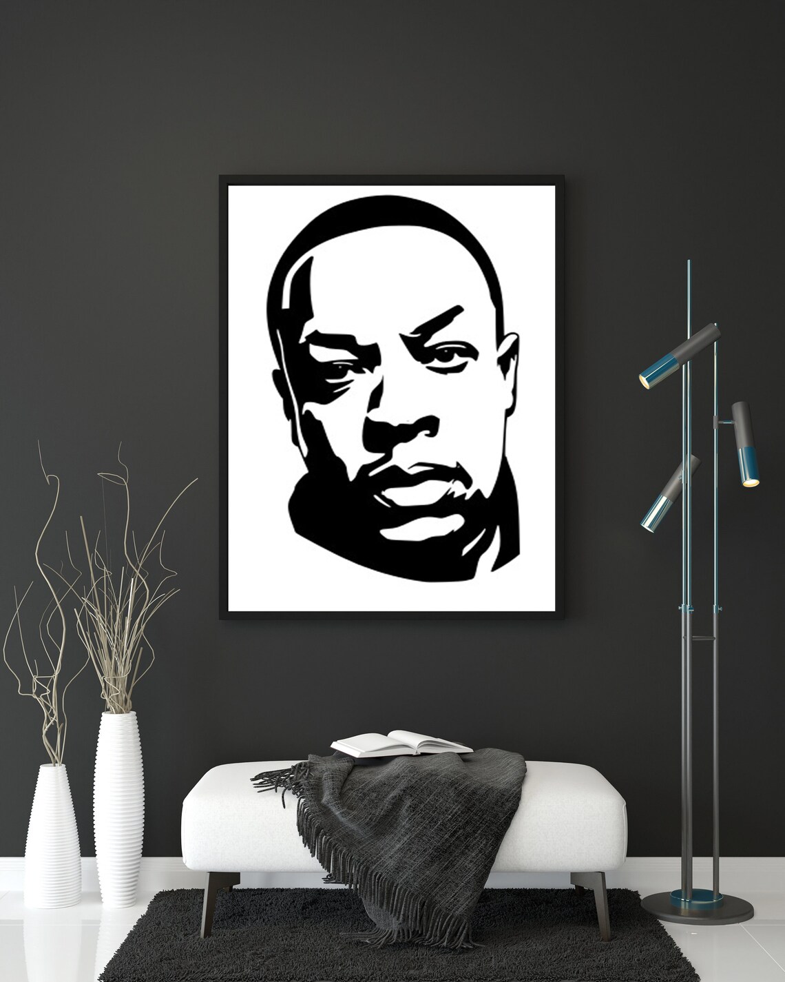 Dr Dre Clipart Vector Graphics Digital Download Cut Ready Files CNC ...