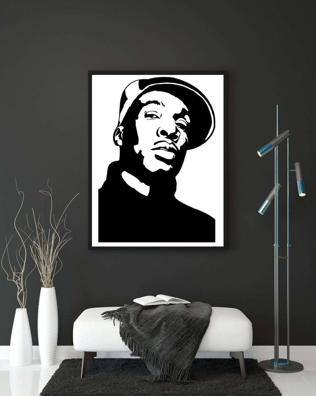 Grandmaster Flash Clipart Vector Graphics Digital Download Cut Ready ...