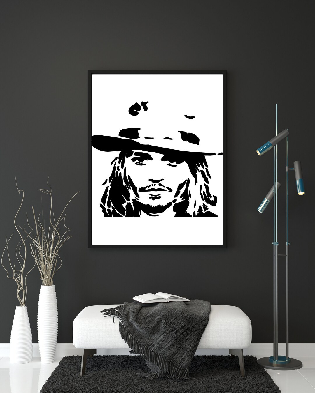 Johnny Depp Clipart Vector Graphics Digital Download Cut Ready Files ...