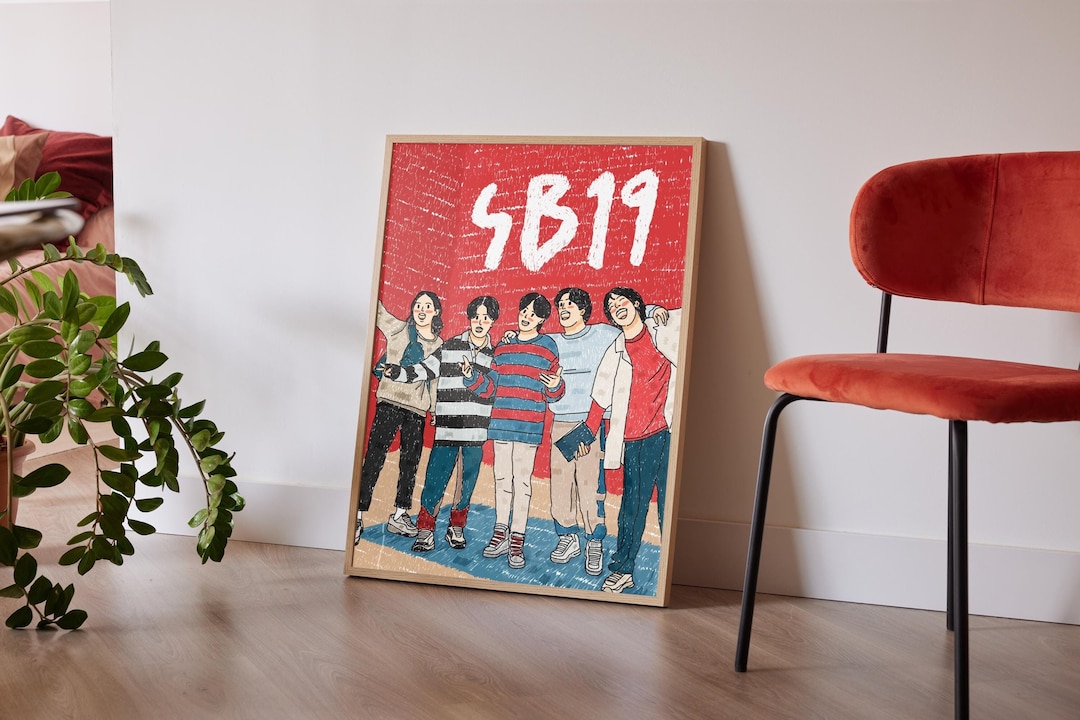 SB19 Poster | Wall Art Decor | PPOP SB19 | Wall Print | Kpop | Digital ...
