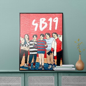 SB19 Poster | Wall Art Decor | PPOP SB19 | Wall Print | Kpop | Digital ...