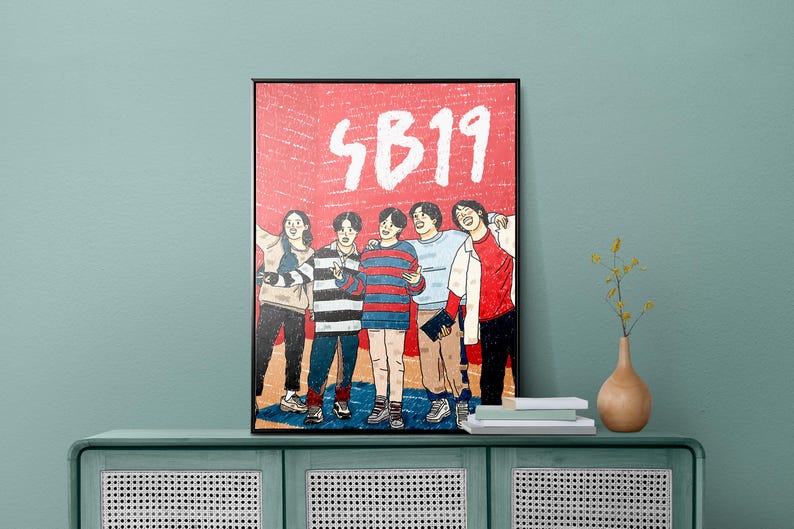 SB19 Poster | Wall Art Decor | PPOP SB19 | Wall Print | Kpop | Digital ...