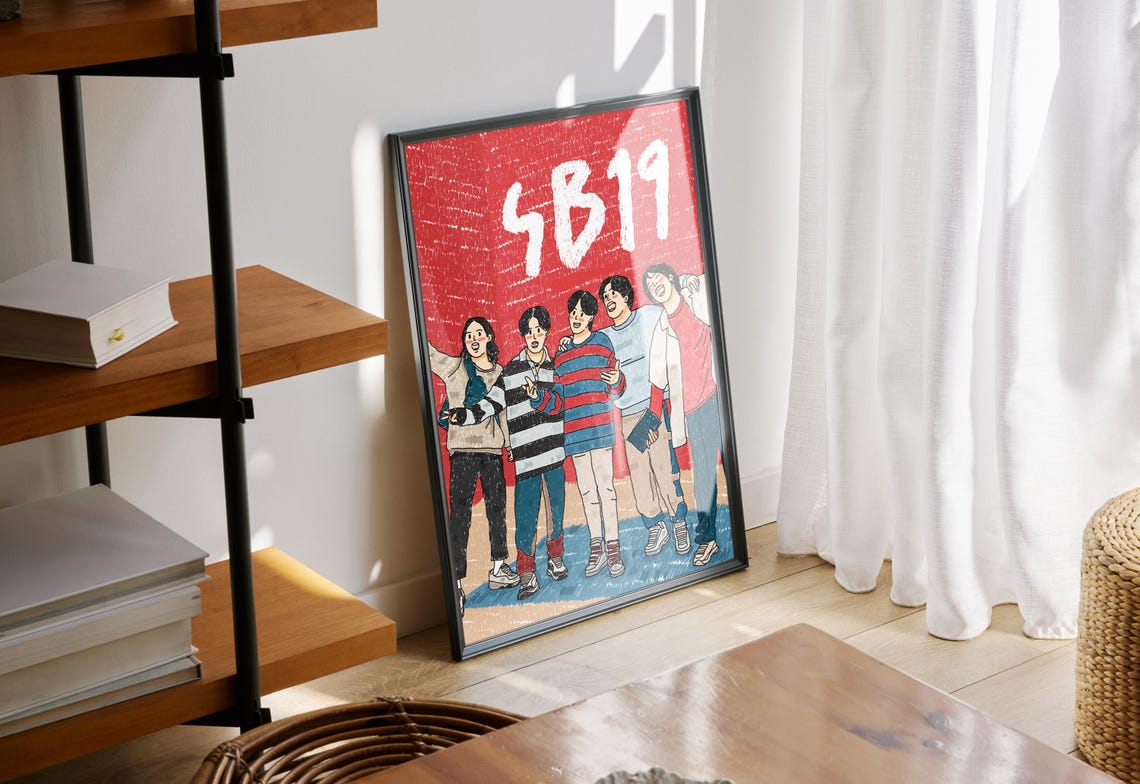 SB19 Poster | Wall Art Decor | PPOP SB19 | Wall Print | Kpop | Digital ...