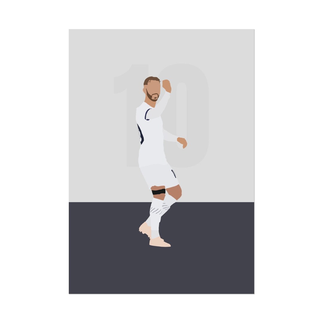 James Maddison Spurs Football Poster Print Small / Medium / Large ...