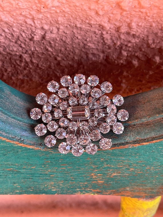 1960s Atomic Brooch Gem