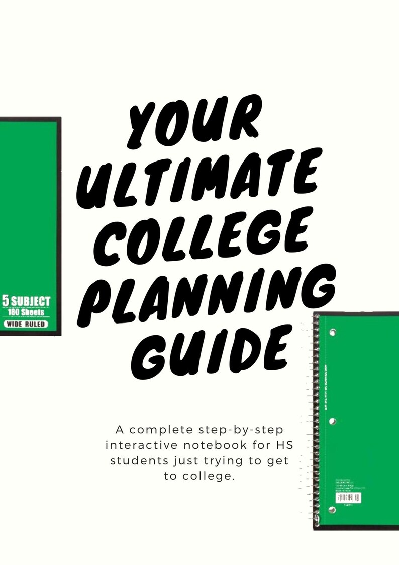 The Ultimate College Planner - Etsy
