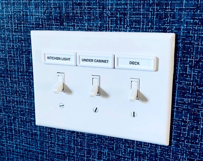 Light Switch Labels Etsy