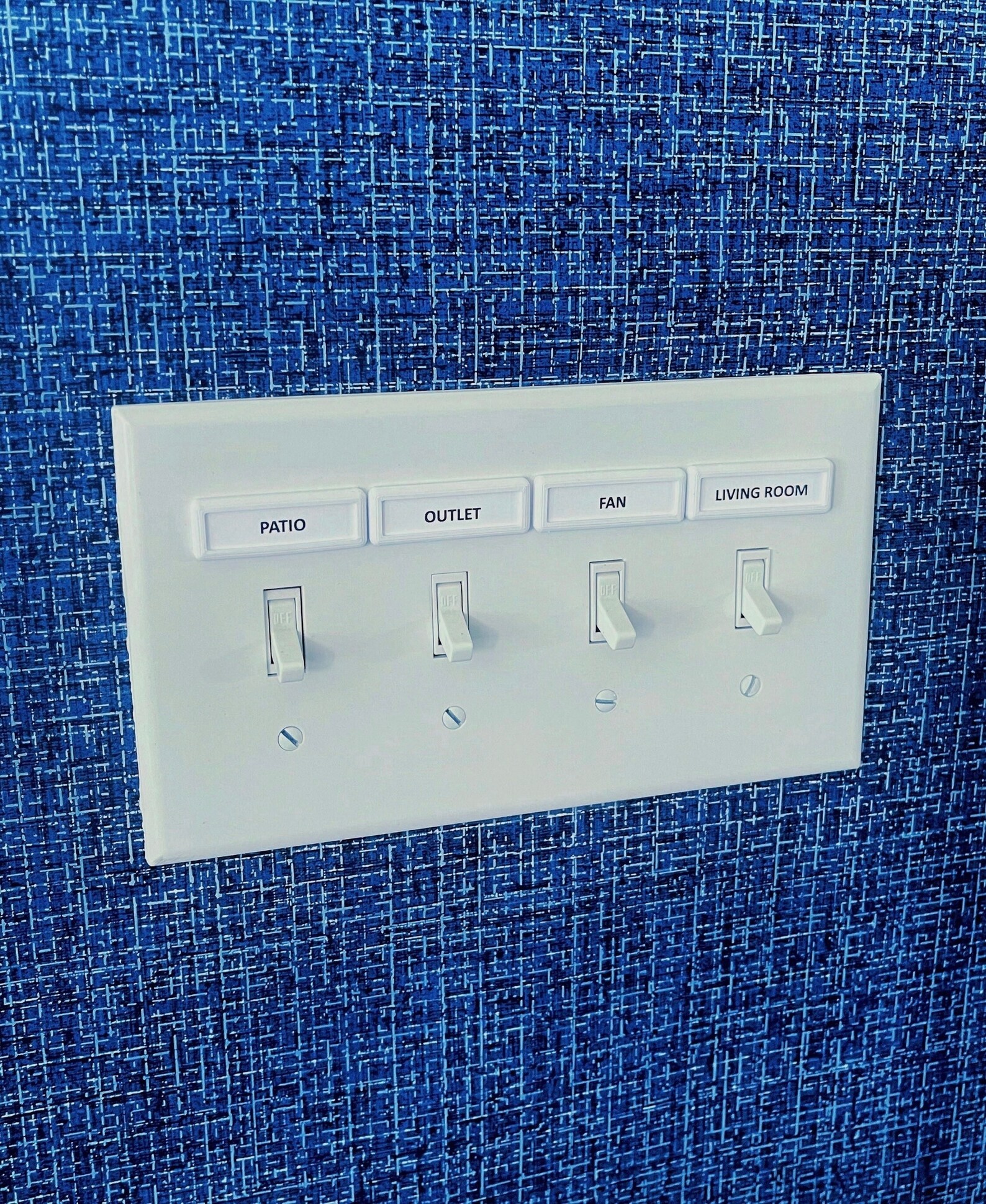 The Switch Label: Light Switch Label Frames for Light Switch Cover ...