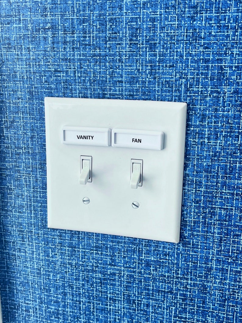 The Switch Label: Light Switch Label Frames for Light Switch Cover ...