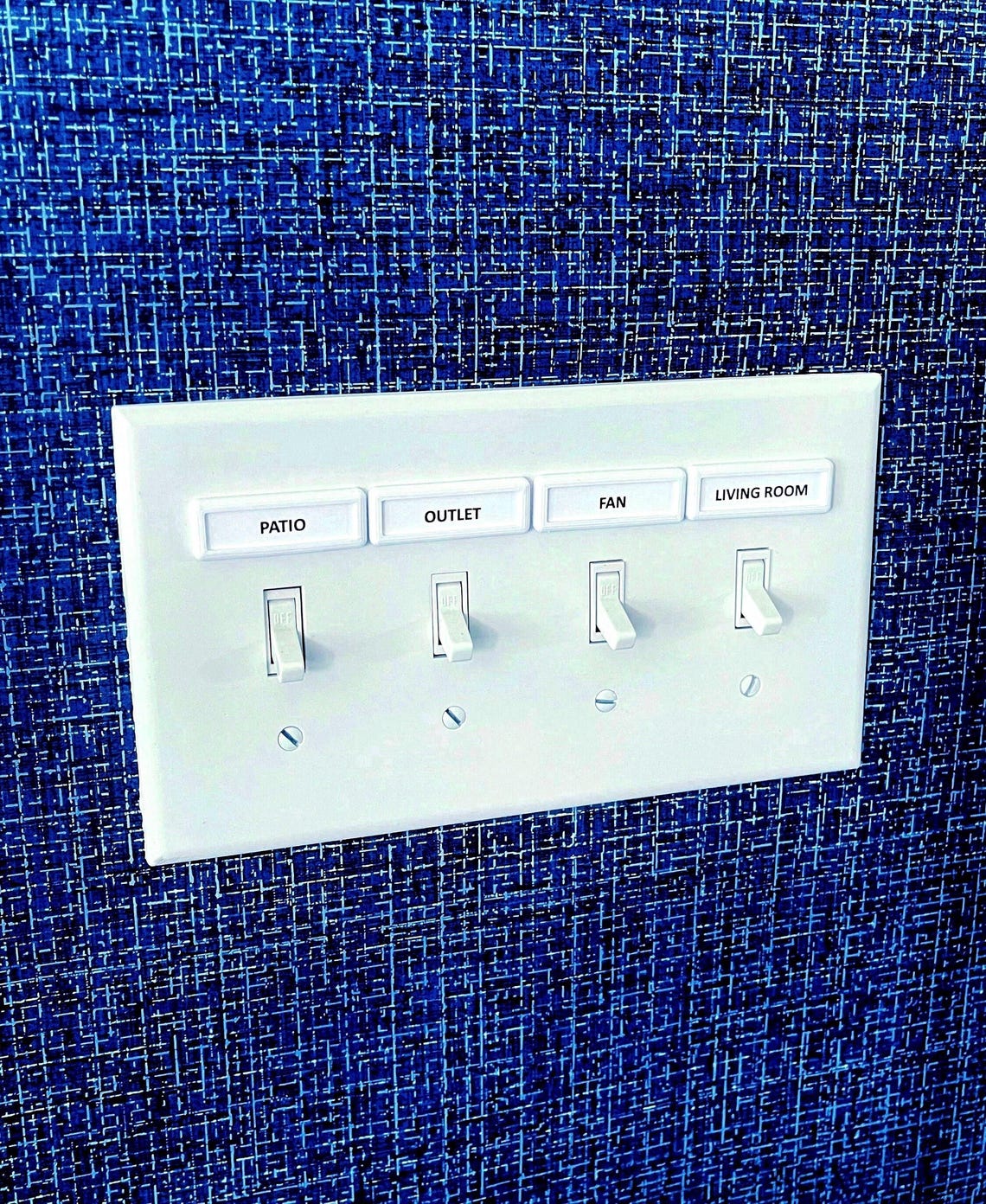 The Switch Label: Light Switch Label Frames for Light Switch Cover ...