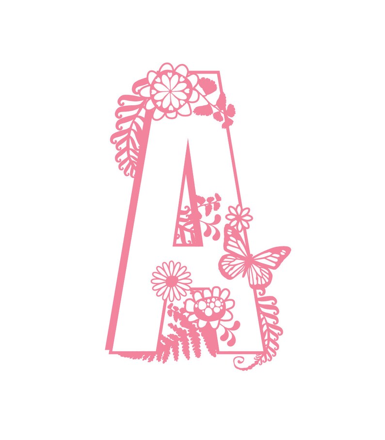 Letter A Cutting File Svg Pdf Png Cricut Silhouette Cutting - Etsy