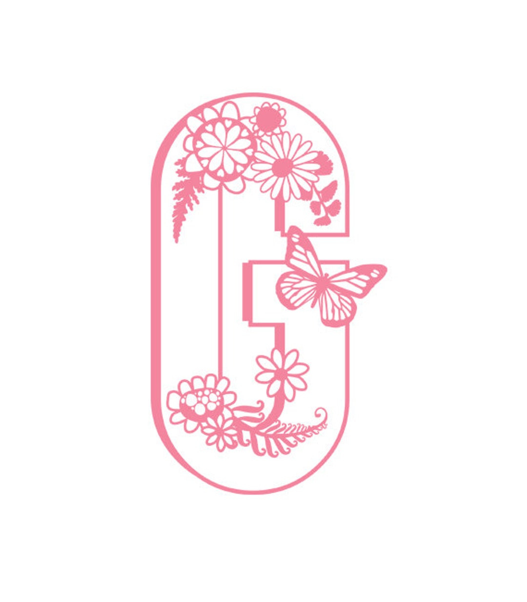 Letter G Cutting File Svg Pdf Png Cricut Silhouette Cutting Machines - Etsy