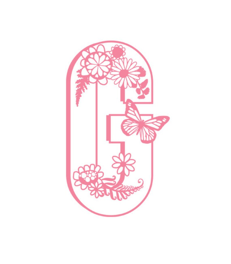 Letter G Cutting File Svg Pdf Png Cricut Silhouette Cutting - Etsy