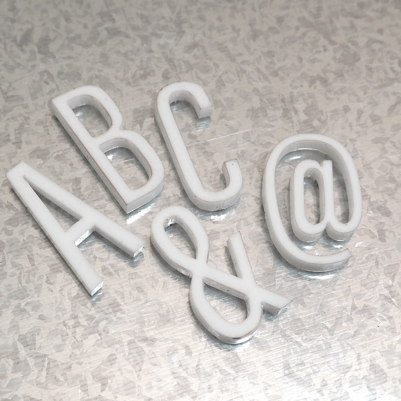 Large Acrylic Letters - Etsy