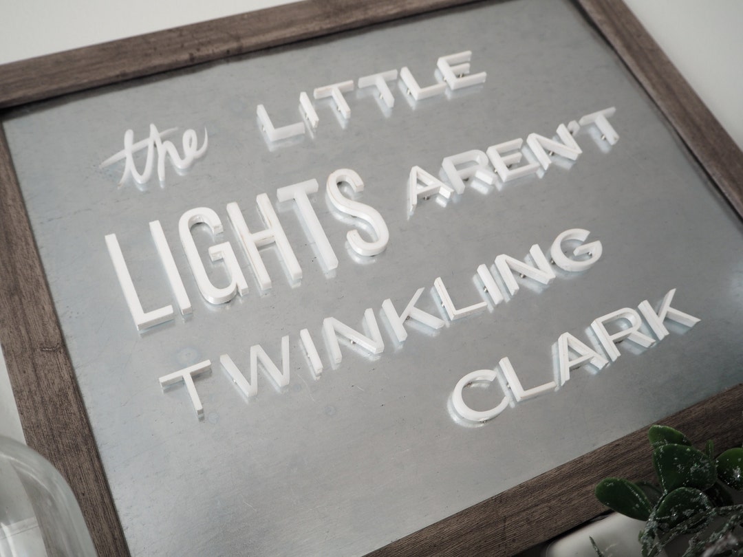 The Little Lights Aren't Twinkling Clark Griswold Christmas Magnetic ...