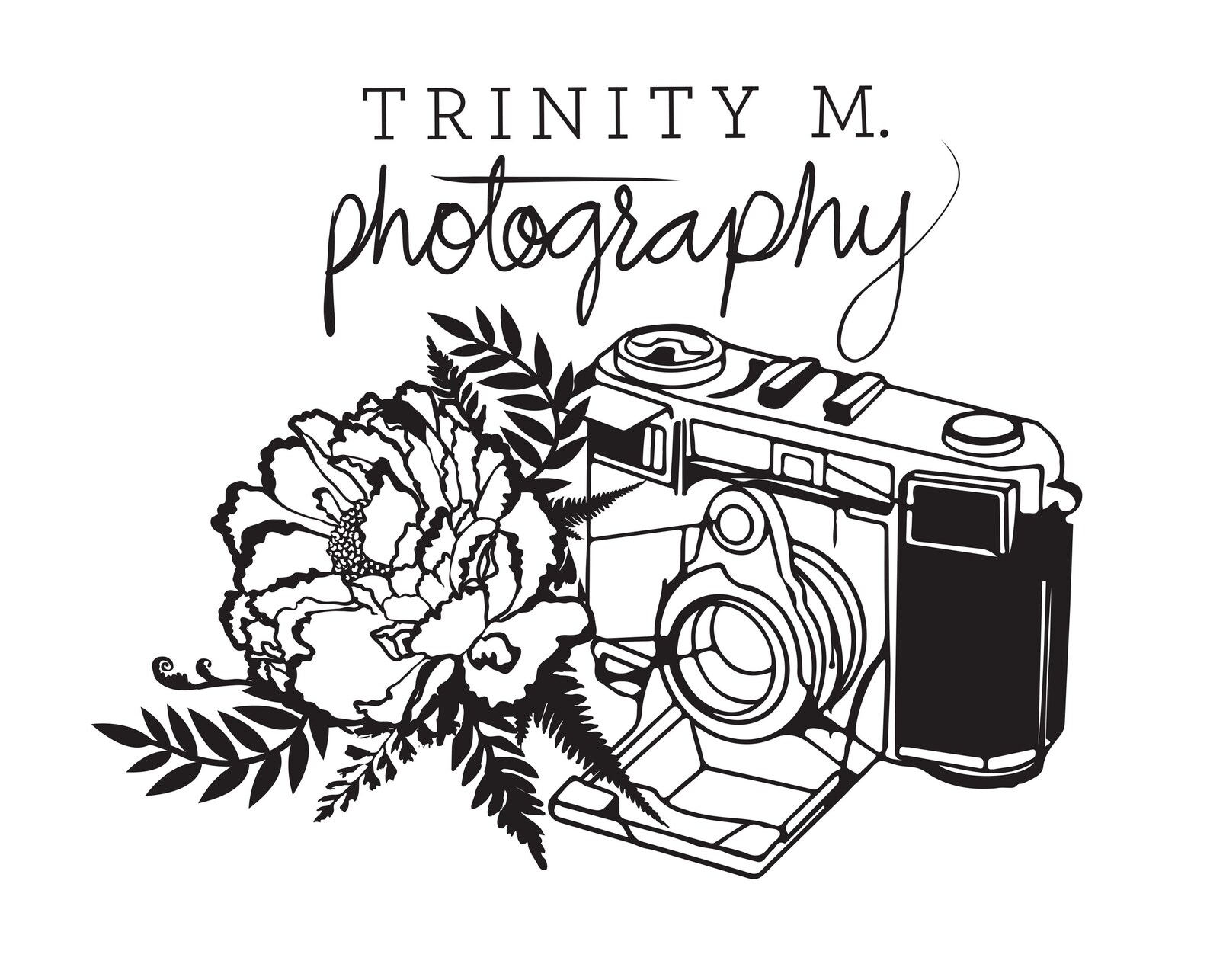 Custom One Color Logo Design - Etsy