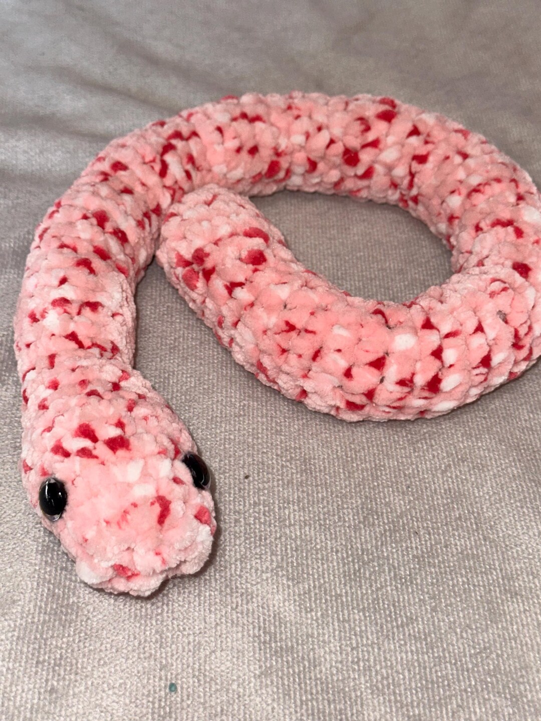 Pink Sprinkle Snake - Etsy