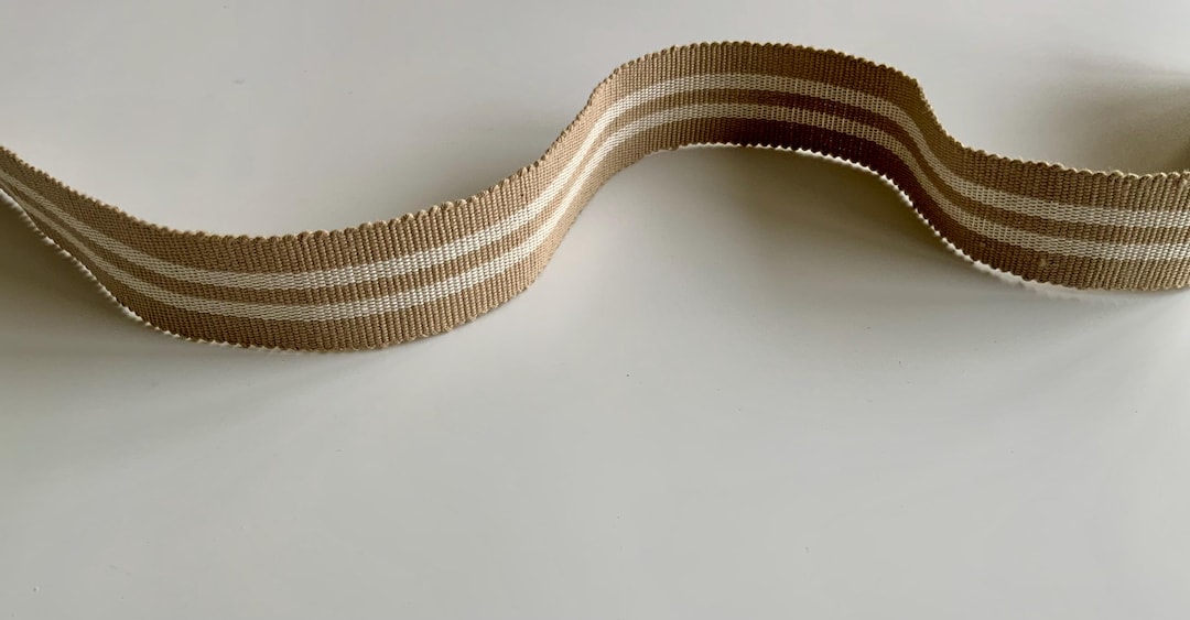 Jute & Ivory Braid, Webbing Trim, 100% Cotton, Superb Quality, per ...