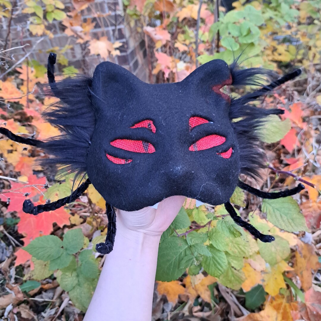 Spider Cat Halloween Mask - Etsy