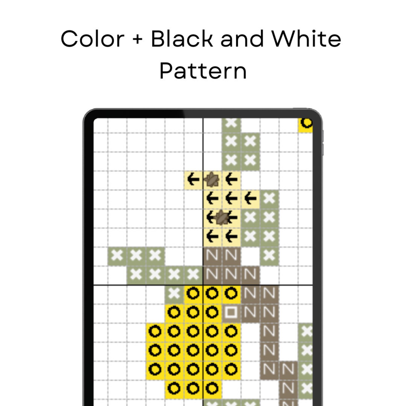 Lemon Tree Cross Stitch Pattern : Modern and Easy PDF Instant Download ...