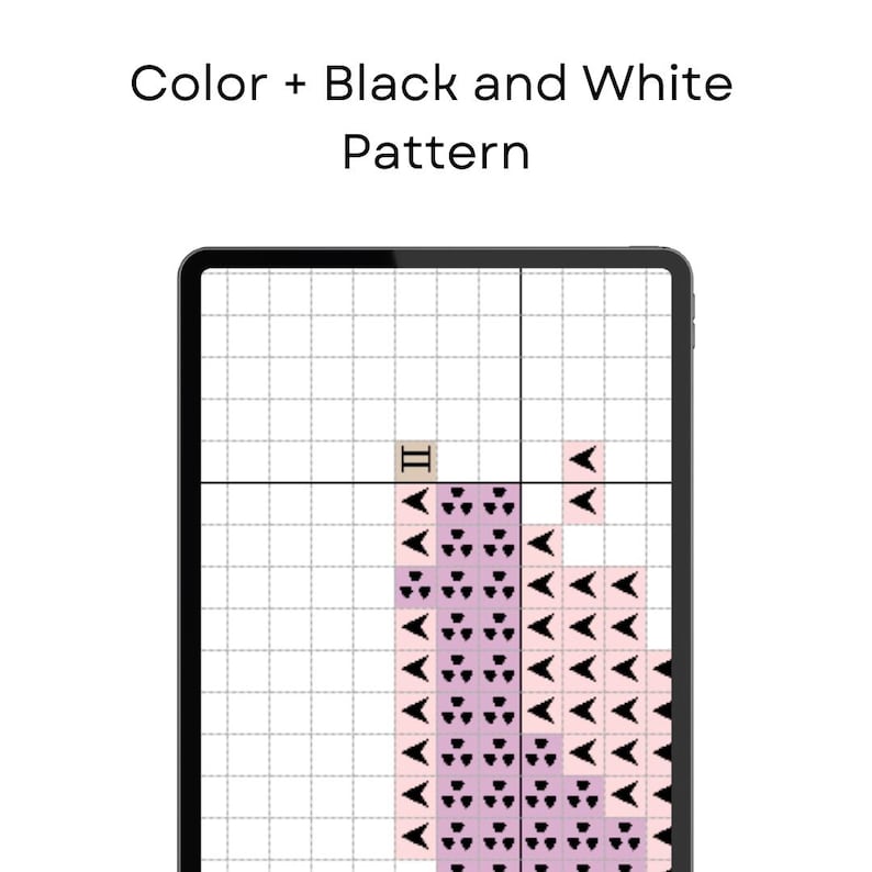 Lotus Flower Easy Cross Stitch Pattern : Asian Water Wall Art Modern ...