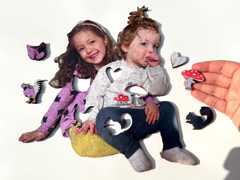 Custom Wood Jigsaw Puzzle - Turn Your Photo Into a Puzzle, Choose Size ...