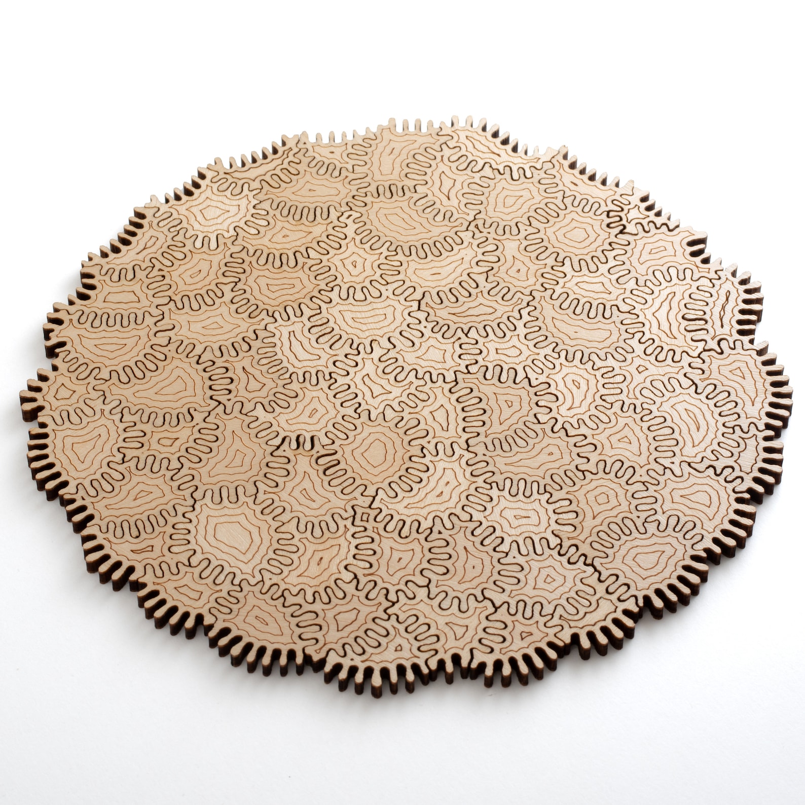 Patchwork Amoeba Puzzle - Challenging Wood Jigsaw Puzzle, Laser Cut - Etsy
