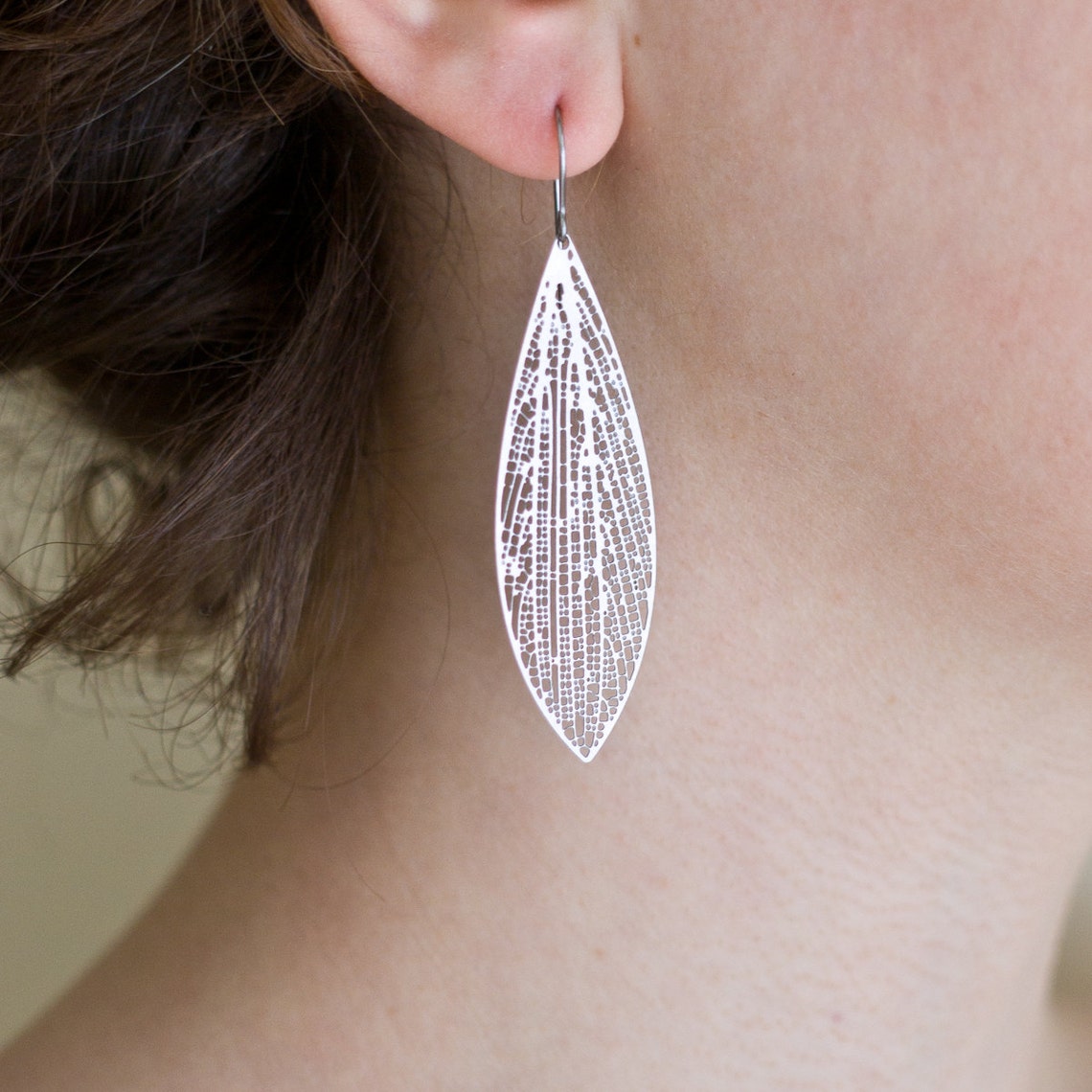 Cross-venulate Earrings gold - Etsy