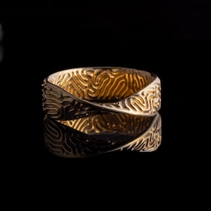 Reaction Mobius Ring - Brass - Etsy