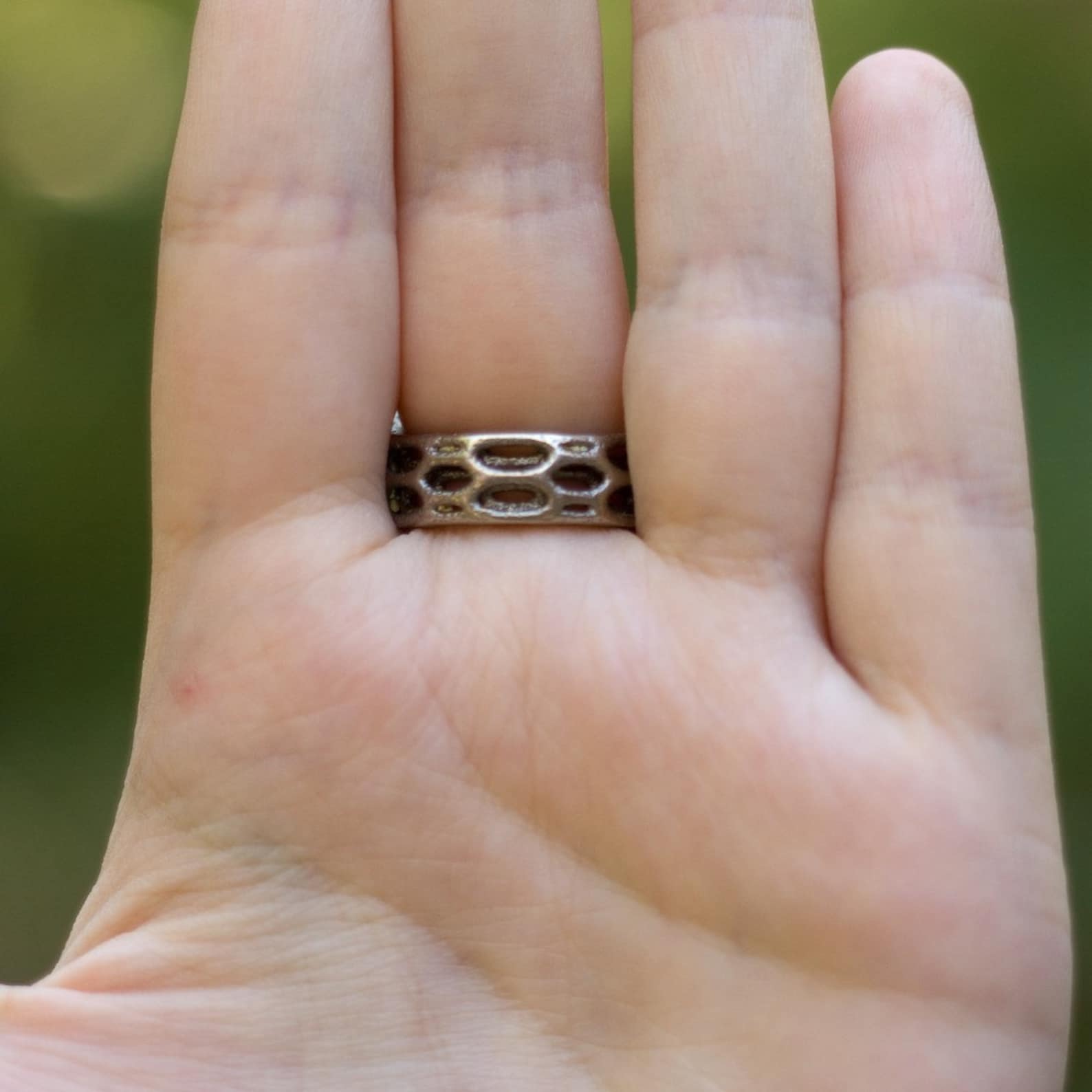 2-layer Center Ring (3D Printed Stainless Steel) - Etsy