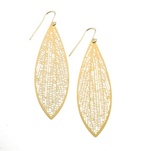 Cross-venulate Earrings (gold) - Etsy