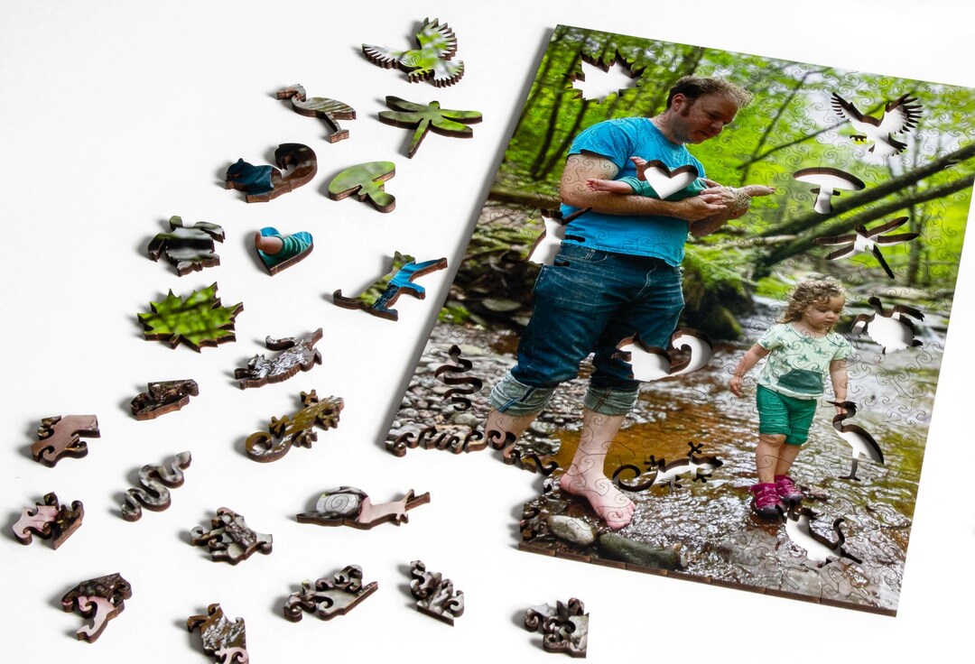 Custom Wood Jigsaw Puzzle - Turn Your Photo Into a Puzzle, Choose Size ...