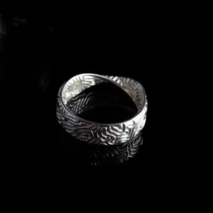 Reaction Mobius Ring - Silver Mobius Strip Jewelry - Etsy
