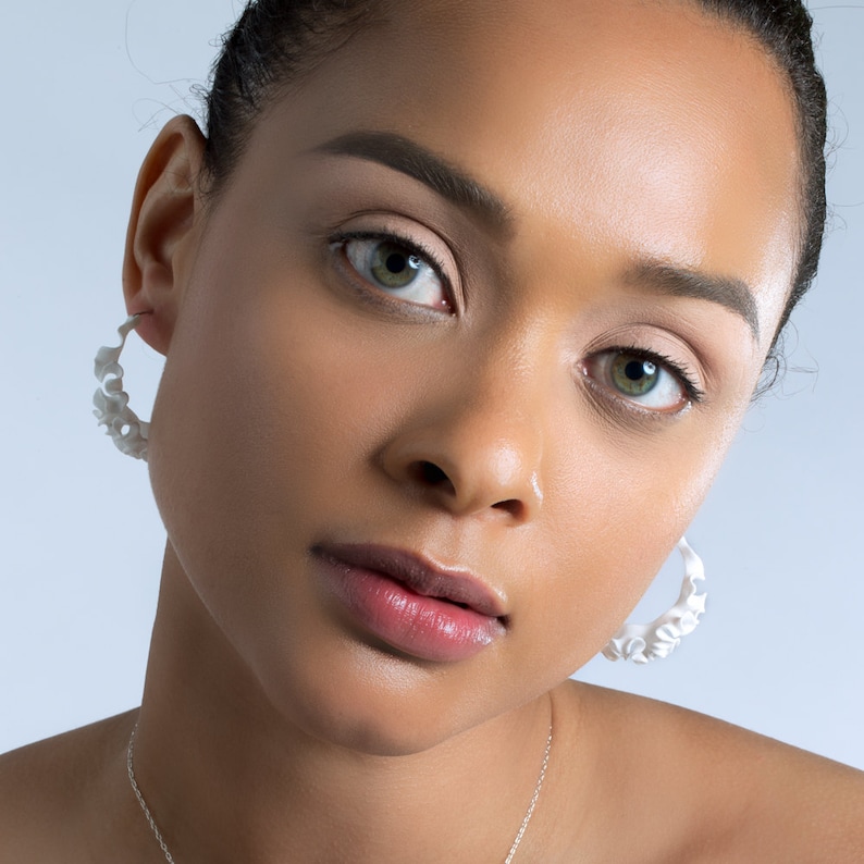 Cnidaria Earrings // 3d-printed Jewelry // Art Science - Etsy