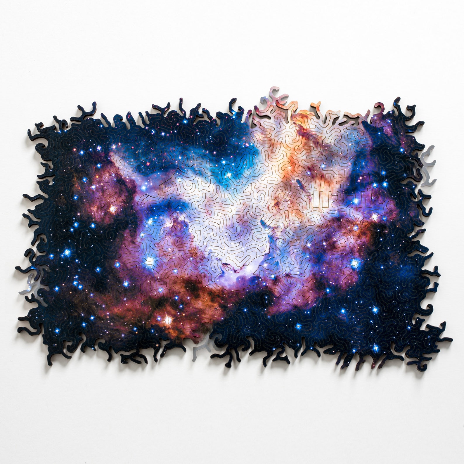 Infinite Galaxy Puzzle 2 Wooden Jigsaw Puzzle by Nervous | Etsy