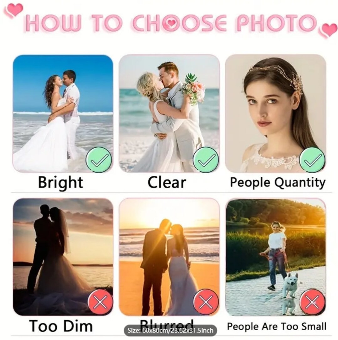 Custom Photo Custom Diamond Art Painting, 5D DIY Personal Photo ...