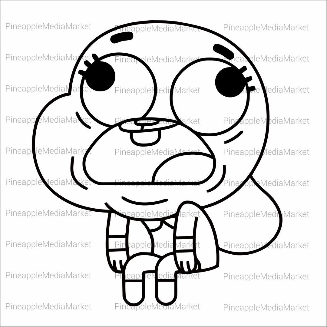 Cartoon Svg Ai Jpeg Png Pdf Layered Vector Cricut Instant Download ...