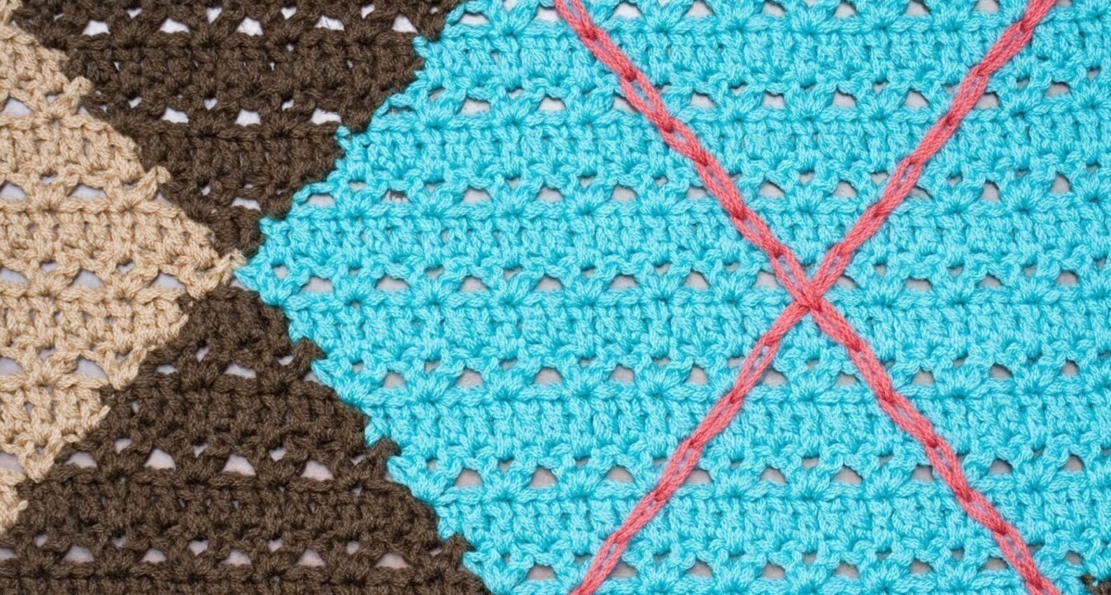 Crochet Pattern--argyle Baby Blanket - Etsy