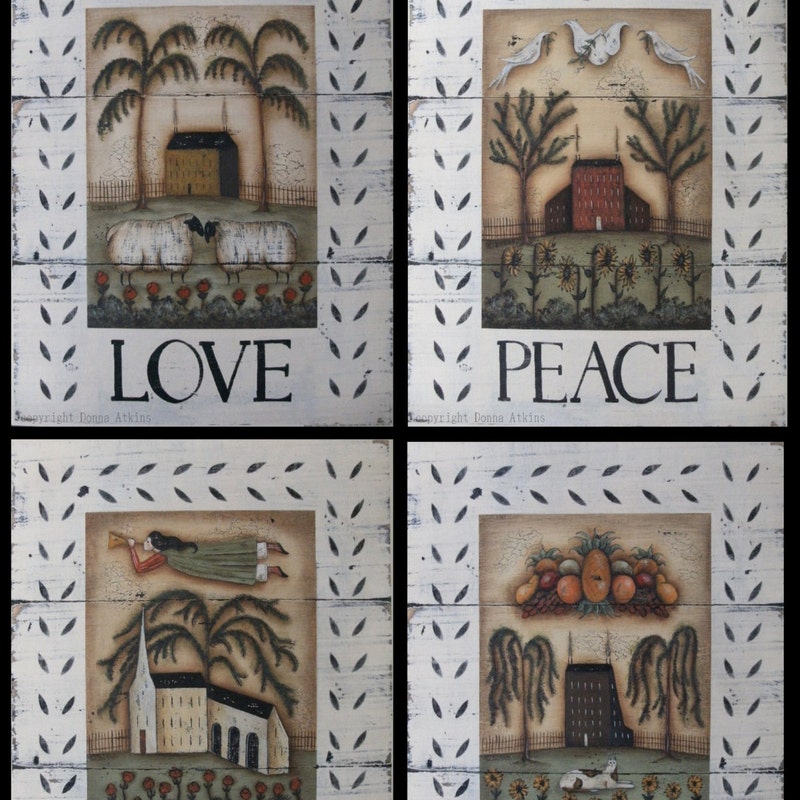 Primitive Folk Art - Etsy