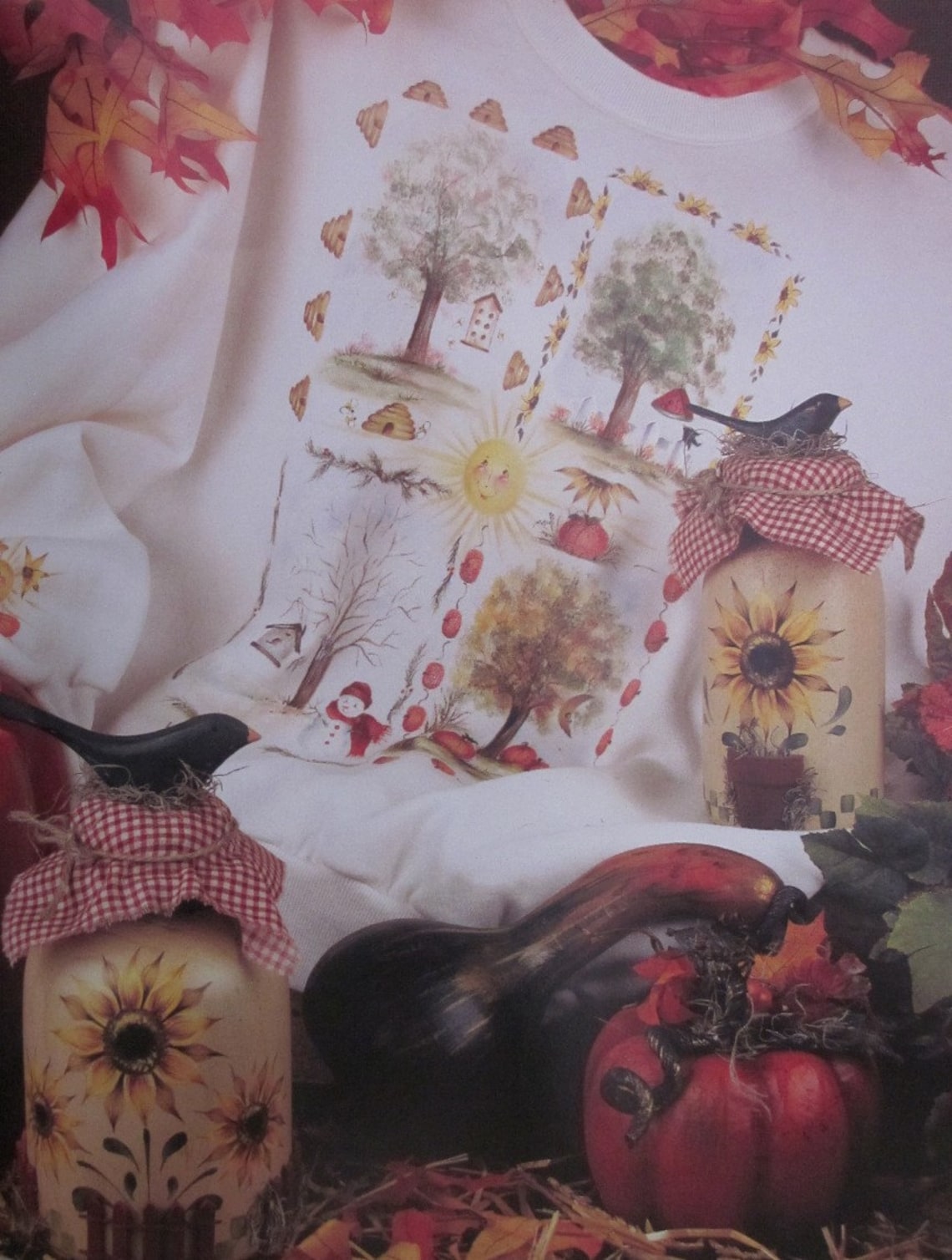 Seasons in Time by Janice Miller. Decorative Painting Book, Copyright ...