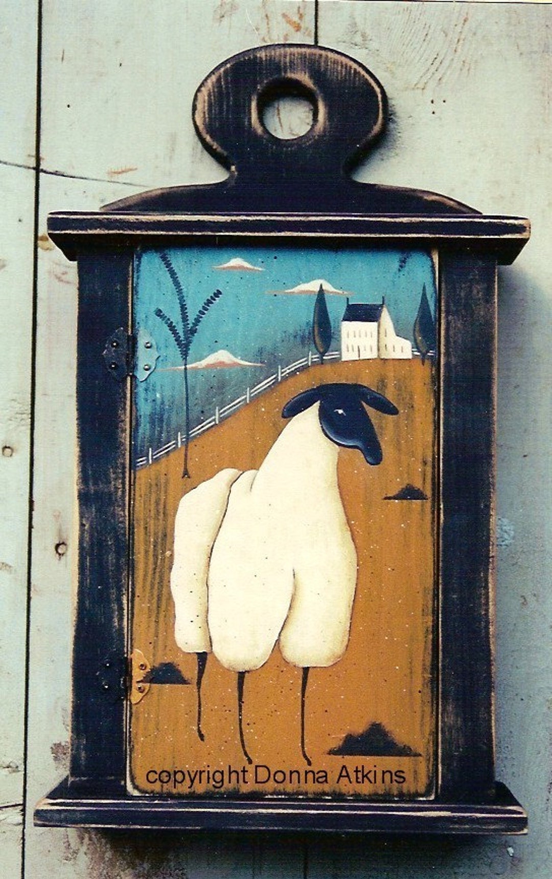 Vintage Inspired Sheep Pattern. Shaker Sheep, Coming and Going. DIY ...