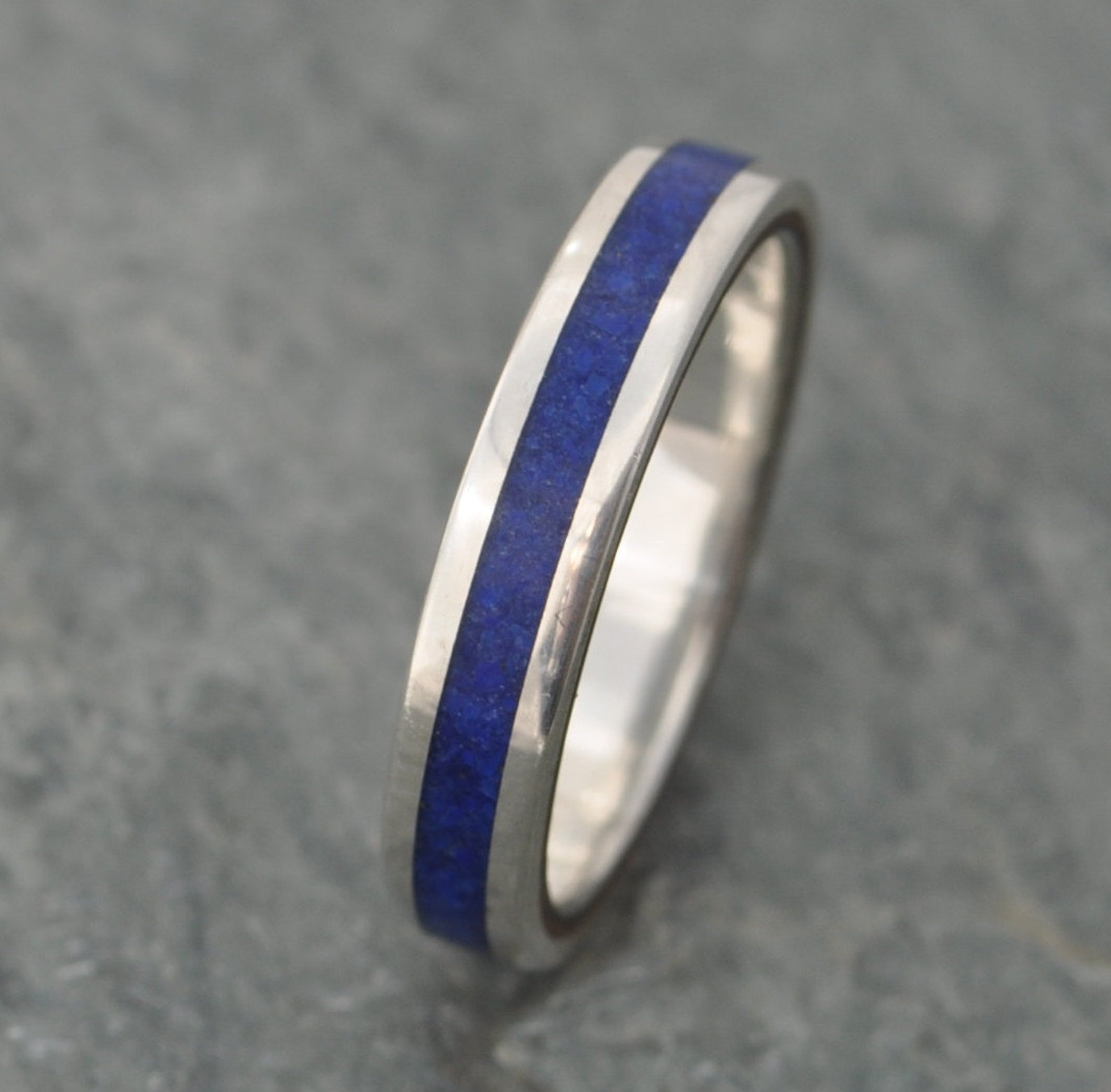 Lapis Lazuli Ring Lapiz Azul Stone Ring Stone Ring Custom - Etsy