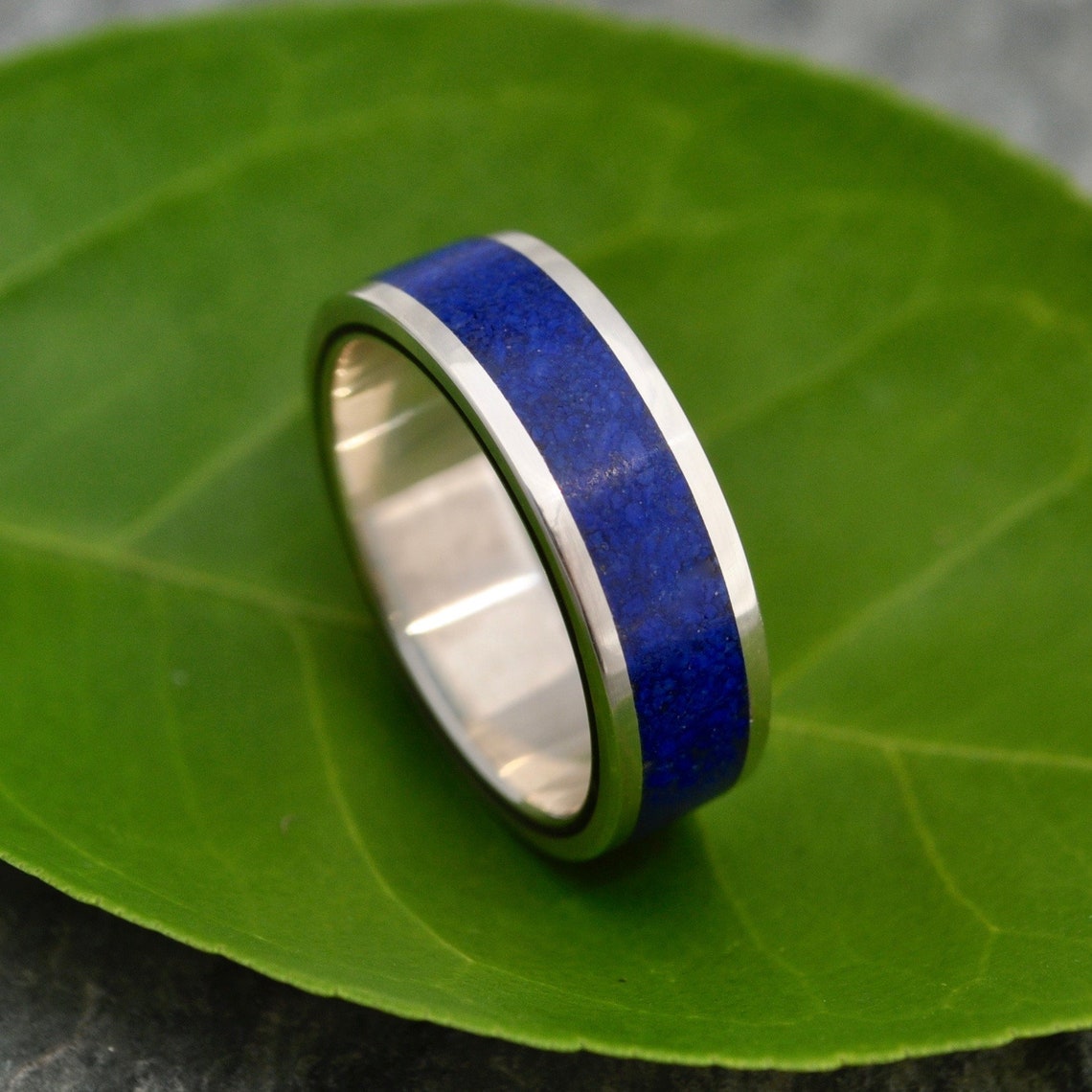 Lapis Lazuli Ring Lapiz Azul Stone Ring Stone Ring Custom - Etsy