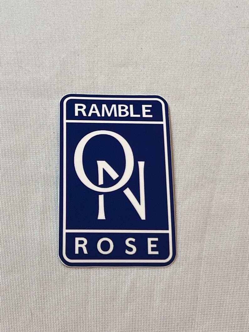 Grateful Dead Ramble on Rose Jerry Garcia Rolls Royce Sticker - Etsy