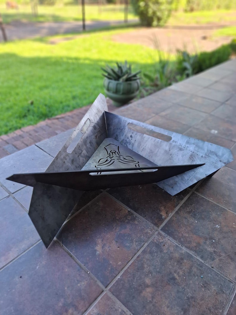 Fire Pit DXF, Collapsible Fire Pit, DXF for Plasma, DXF, Digital ...