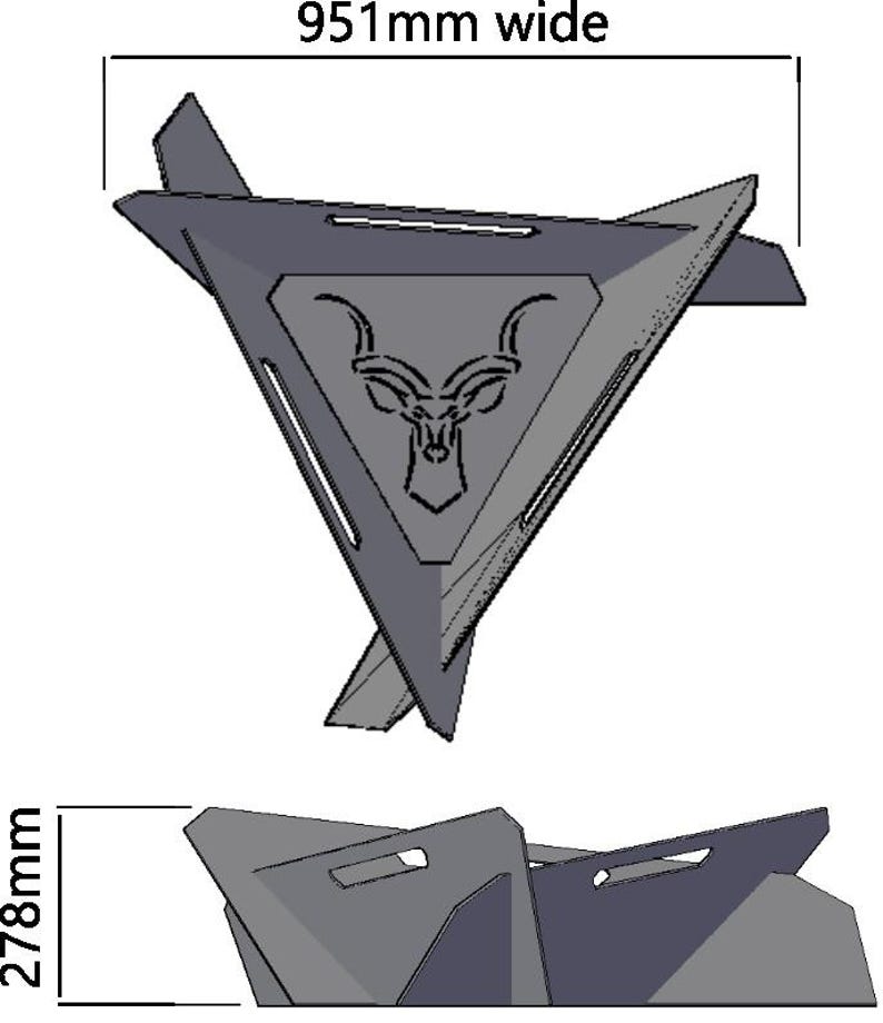 Fire Pit DXF, Collapsible Fire Pit, DXF for Plasma, DXF, Digital ...