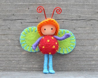 Rainbow Bug Version 2 Bendy Doll Toy Fairy | Etsy