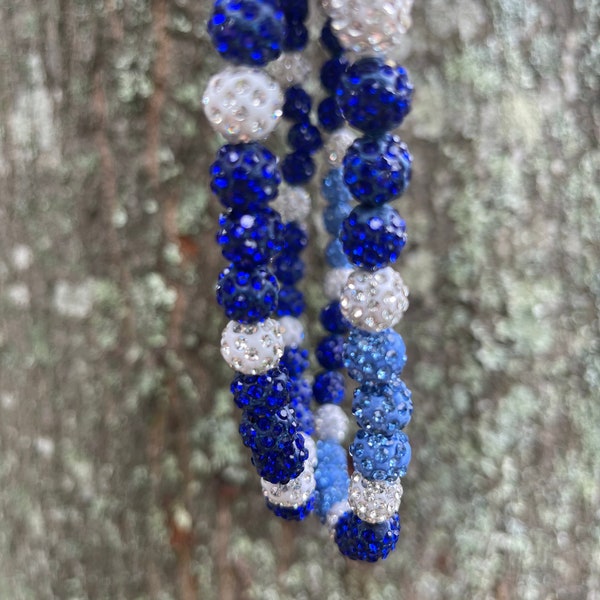 Baseball Rhinestone Beaded Necklace - Etsy