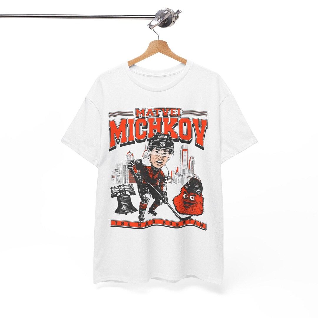 Matvei Michkov Bobblehead Flyers Hockey Shirt - Etsy